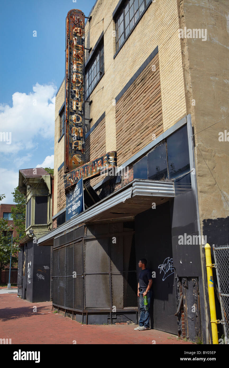 A former furniture store derelict in Washington, DC Stock Photo - Alamy