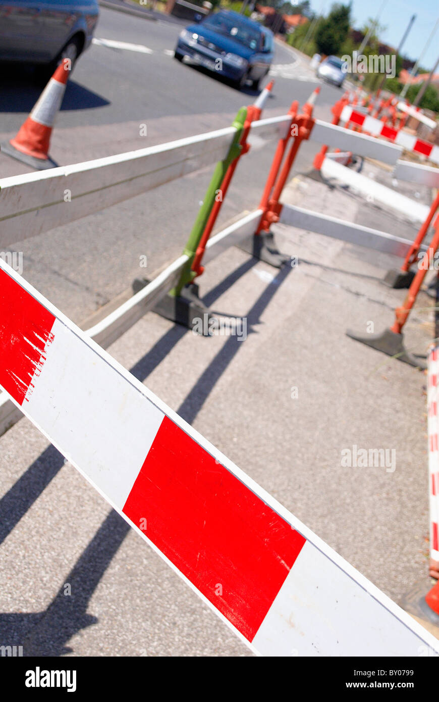 Road barrier vertical hi-res stock photography and images - Alamy
