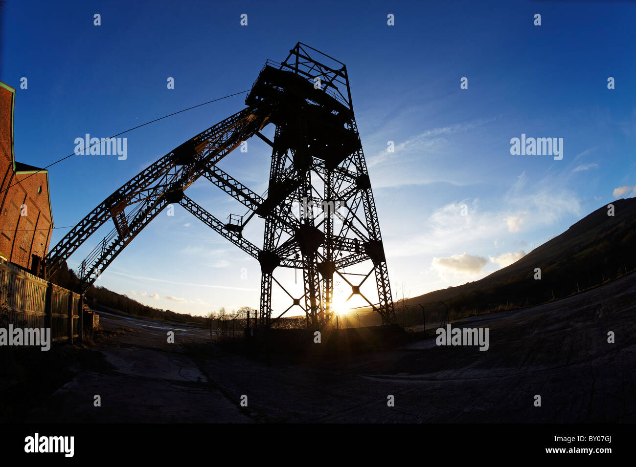 Winding gear coal mine hi-res stock photography and images - Alamy