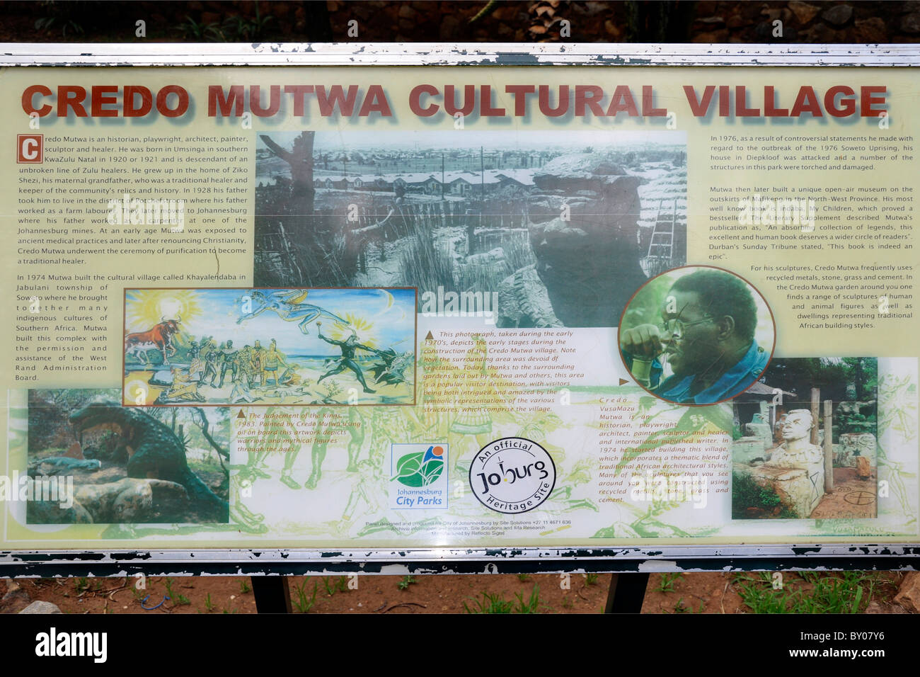 Credo Mutwa Cultural Village, Soweto, Johannesburg, South Africa Stock ...