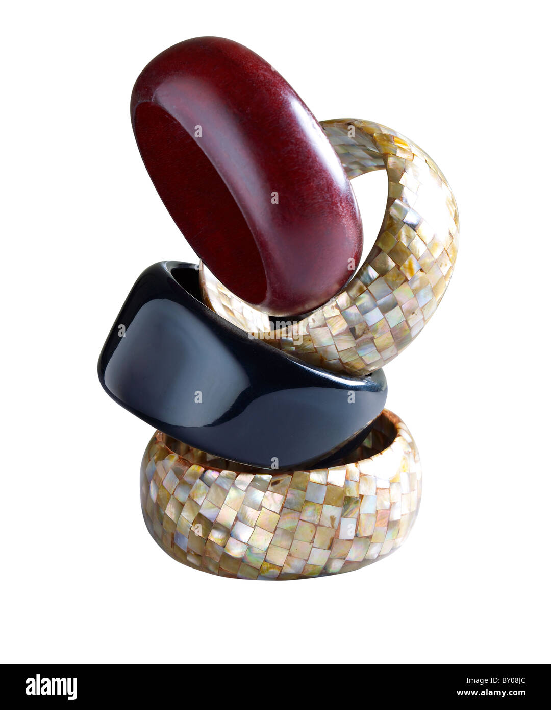 set of four 4 bangles Stock Photo - Alamy