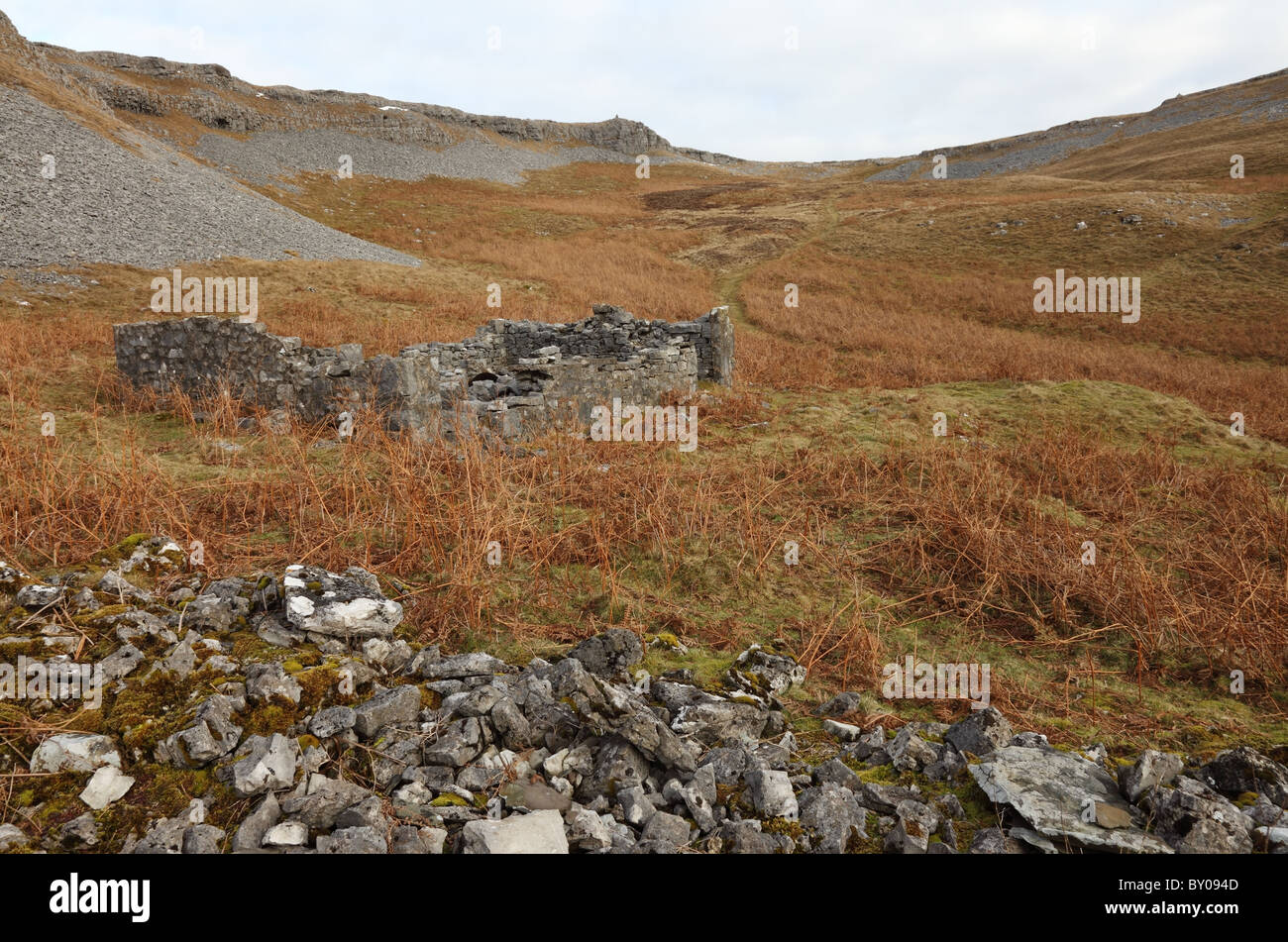 The Remains of a Building Used as a Part of the Moughton Whetstone ...