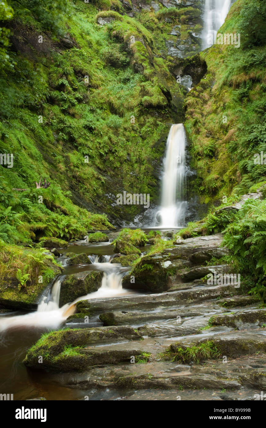 Pistyll Rhaeadr waterfall Stock Photo - Alamy