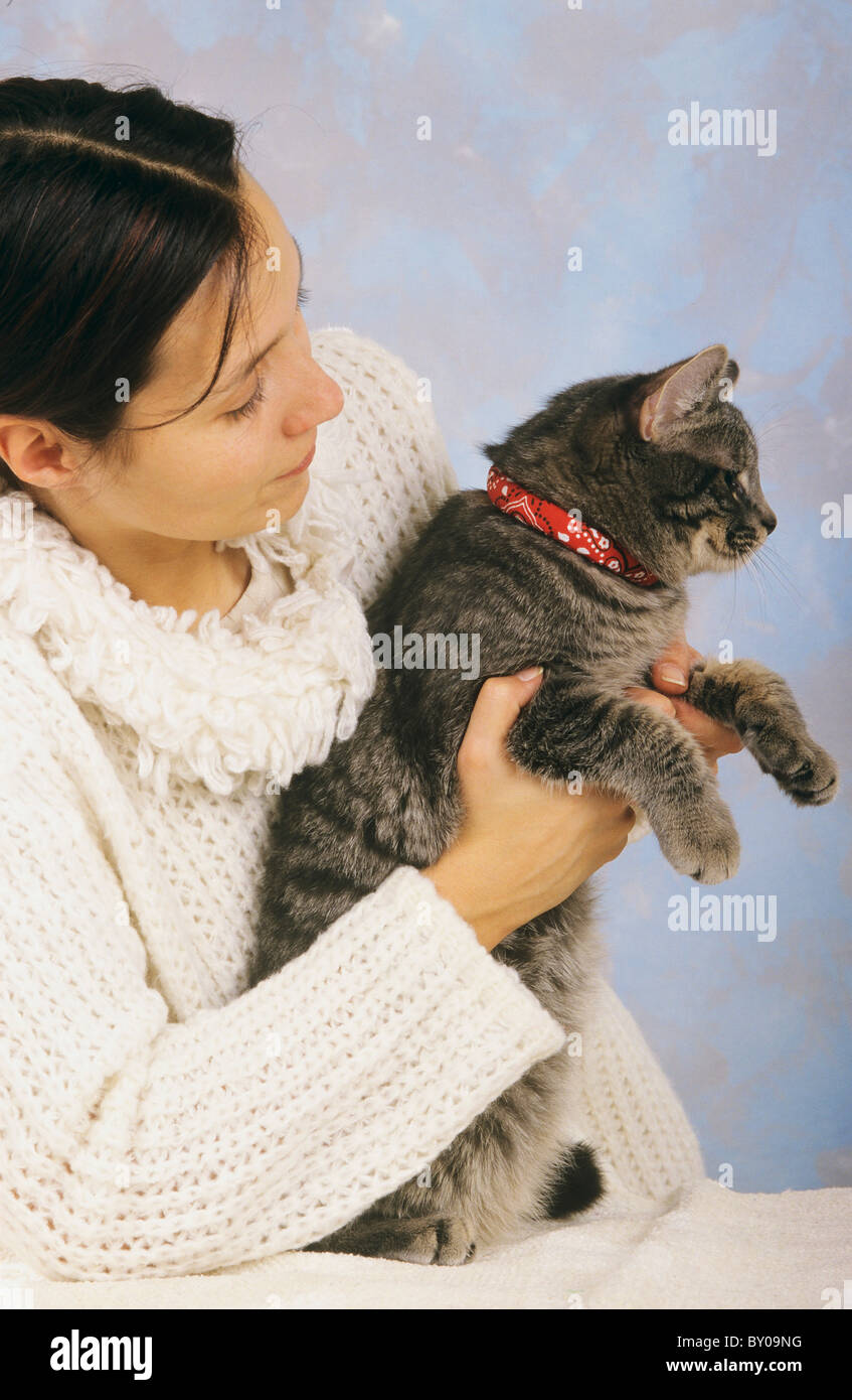 Human cat collar hi-res stock photography and images - Alamy