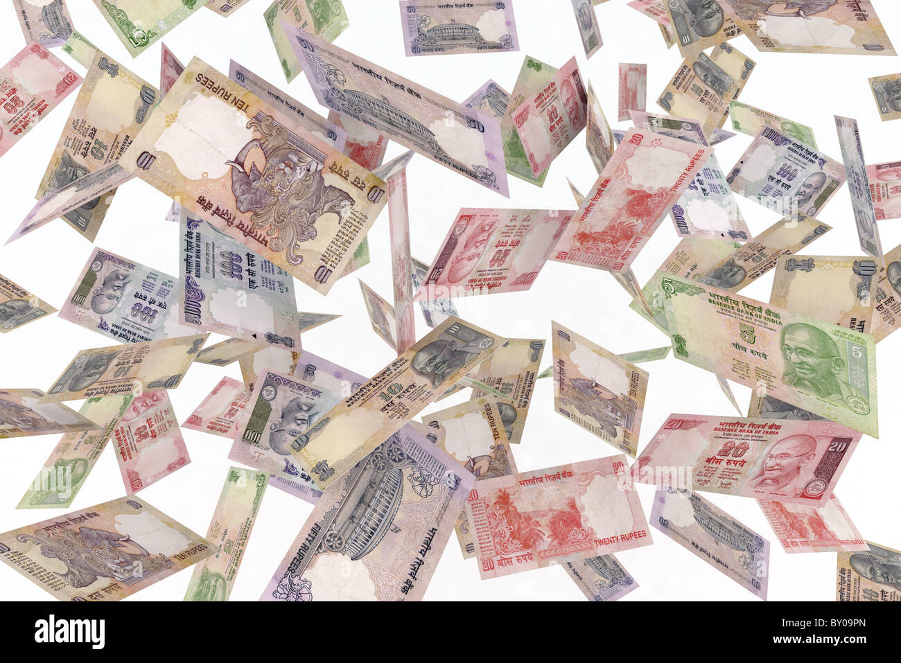 Falling rupee hi-res stock photography and images - Alamy