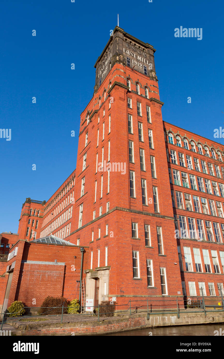Belper Mill Derwent Valley Mills World Heritage Site East Mill tower of ...