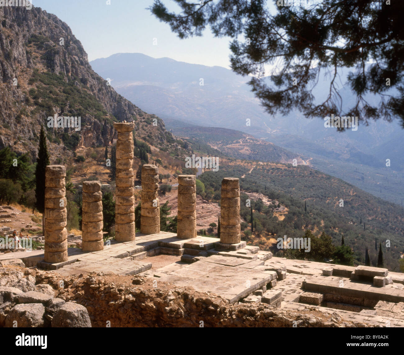 Oracle of apollo at delphi hi-res stock photography and images - Alamy