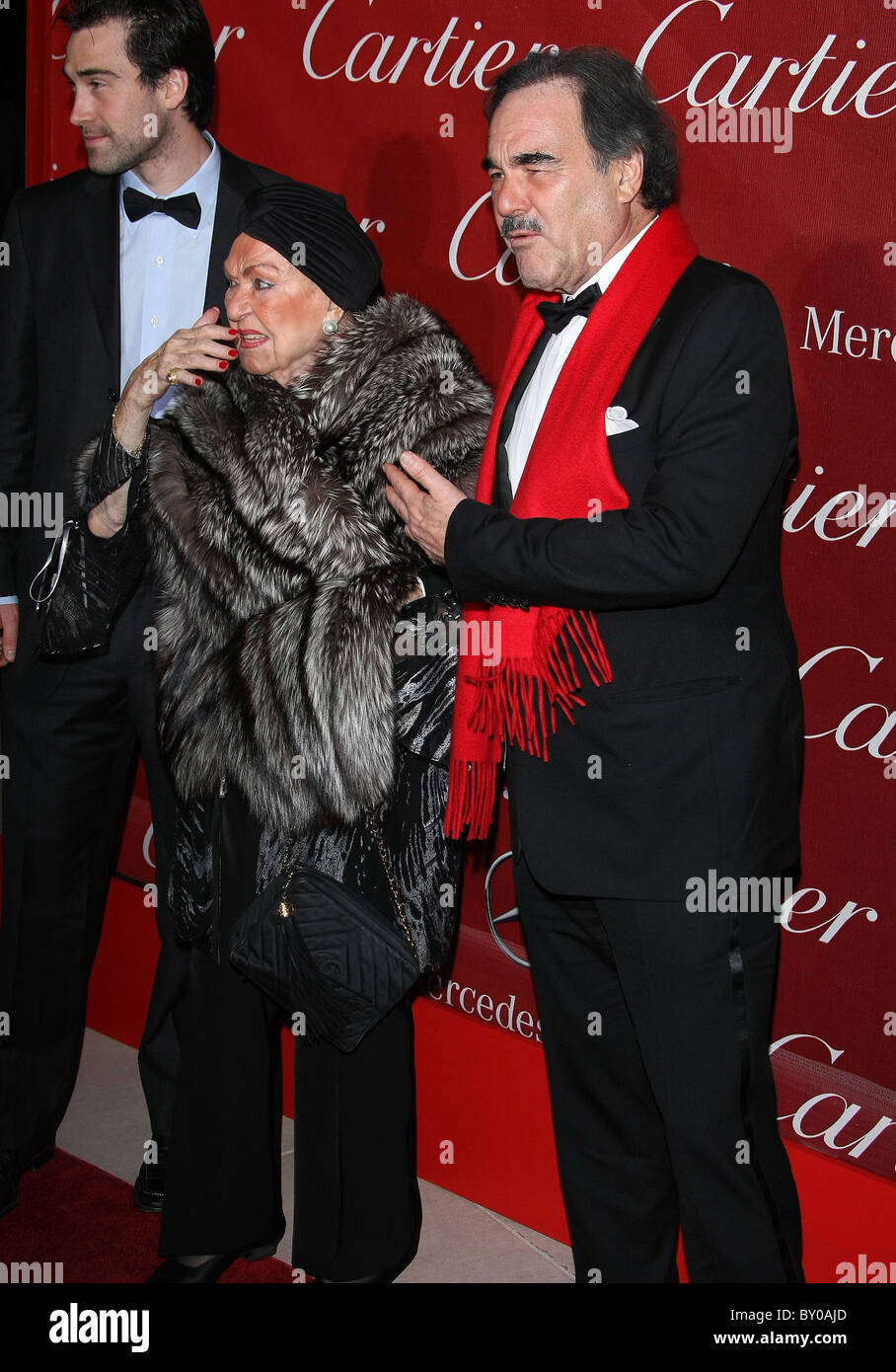 Jacqueline godet oliver stone 2011 hi-res stock photography and images ...
