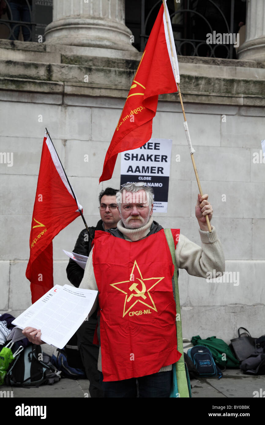 Protester at the Beyond Words: Silent Witness to Injustice. The London ...