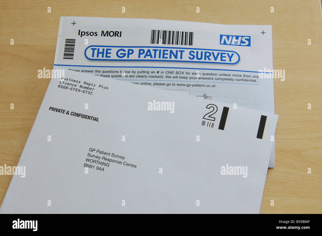Nhs medical envelope hi-res stock photography and images - Alamy