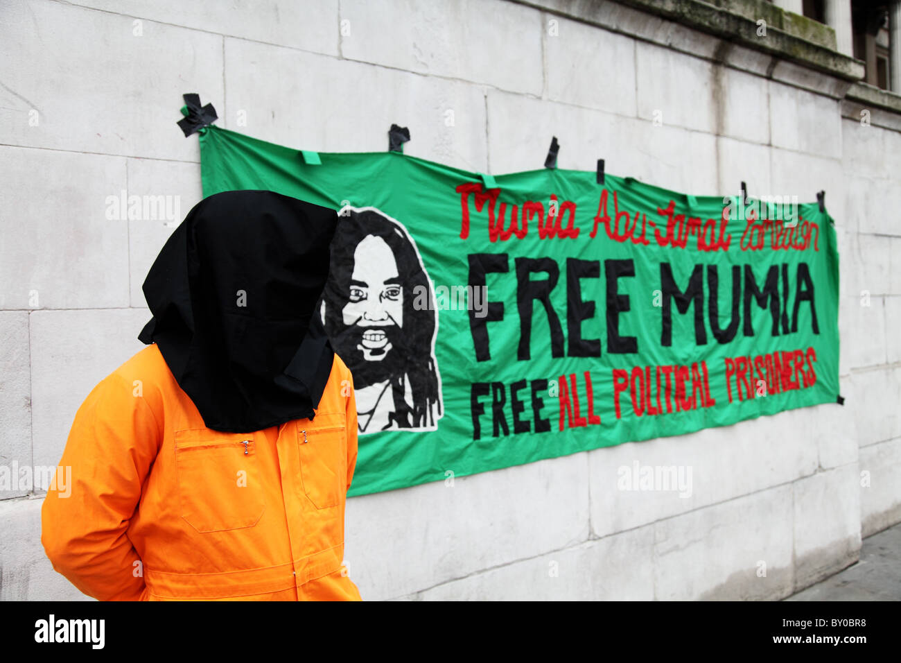 Protester at the Beyond Words: Silent Witness to Injustice. The London ...