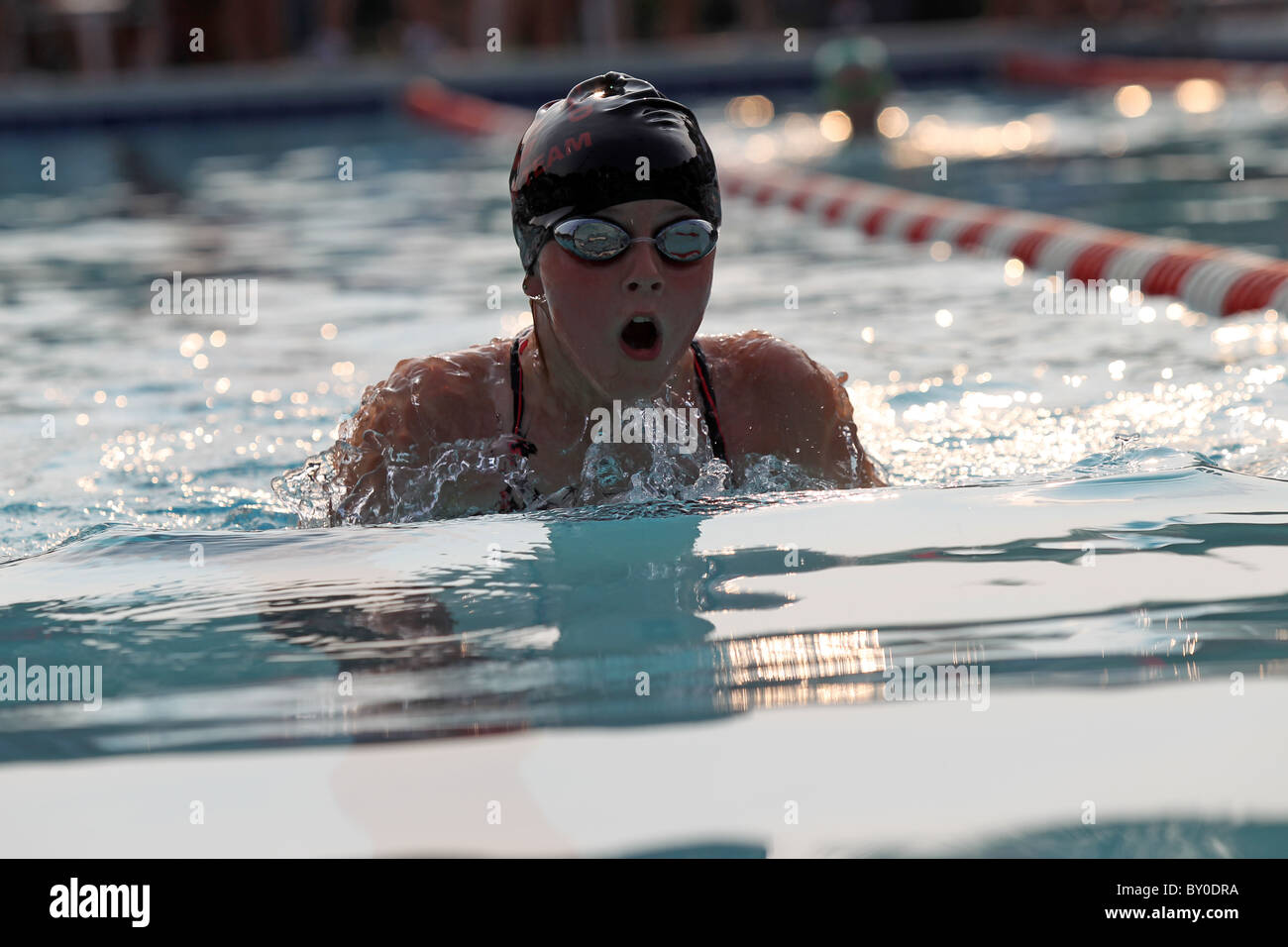 Lap pool with diving board hi-res stock photography and images - Alamy