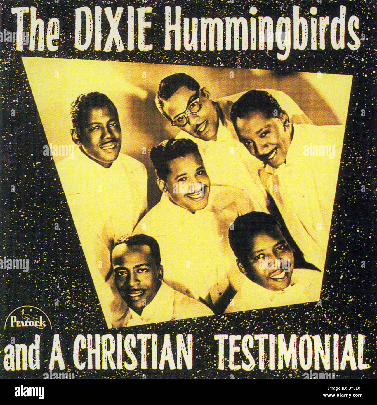 DIXIE HUMMINGBIRDS US gospel group on the cover of a Peacock EP record ...
