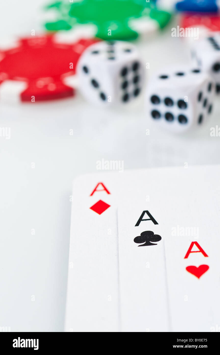 stack of poker color chips Stock Photo - Alamy