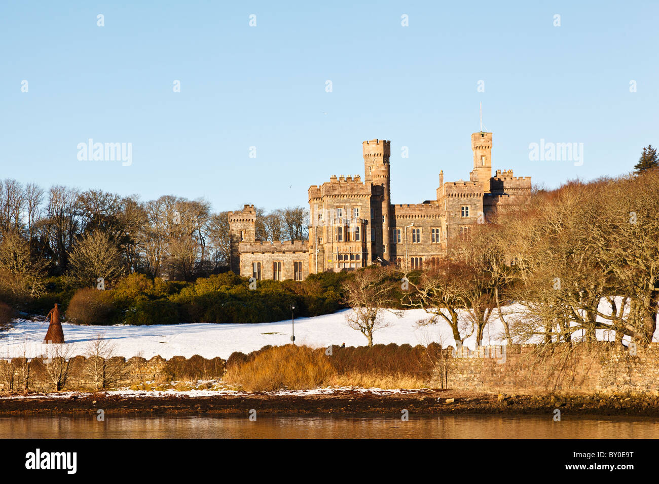 Lews castle, Stornoway, Isle of Lewis, Scotland Stock Photo - Alamy