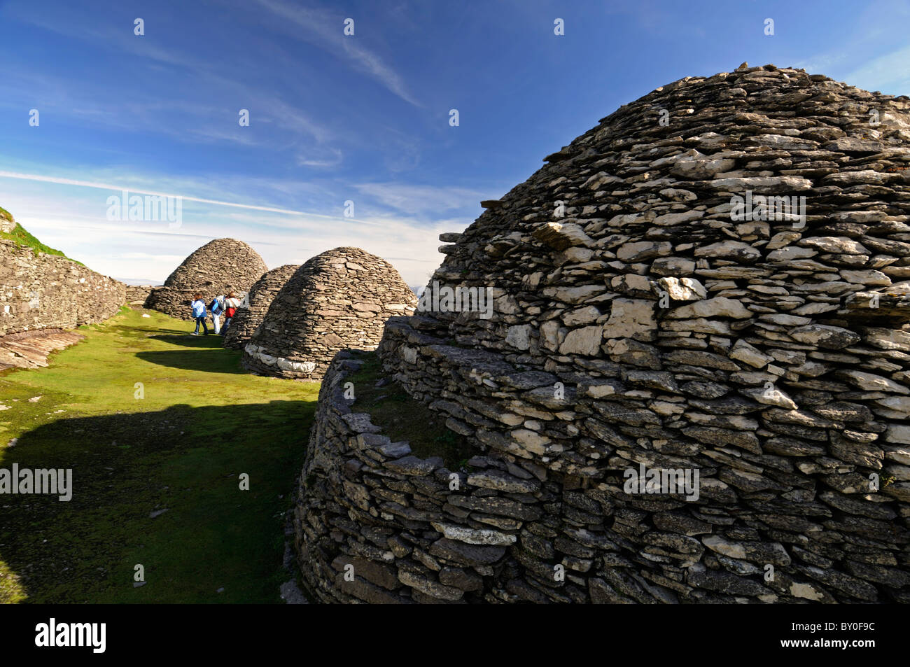 Skellig Michael Beehive Huts High Resolution Stock Photography and ...