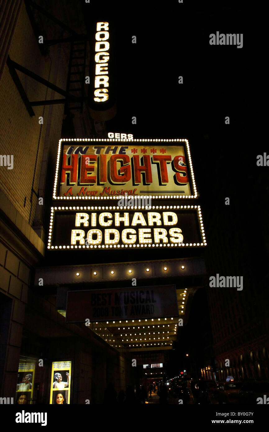 Times square broadway show hi-res stock photography and images - Alamy