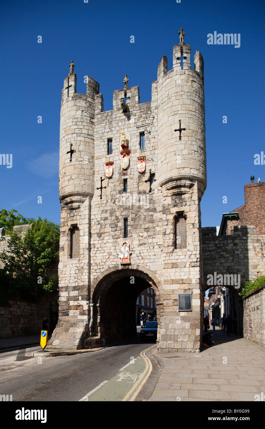 Micklegate Bar Museum Stock Photo - Alamy