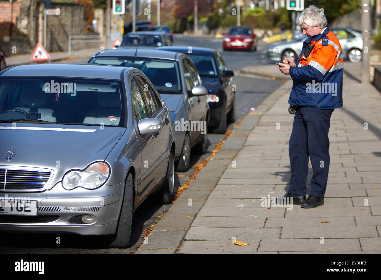 Parking officer attendant hi-res stock photography and images - Alamy