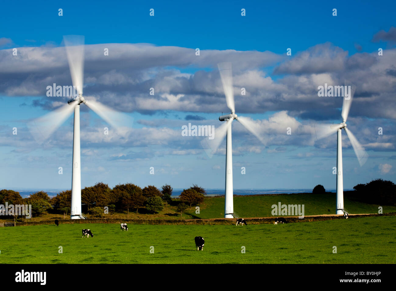 Royd Moor Wind Farm Stock Photo - Alamy