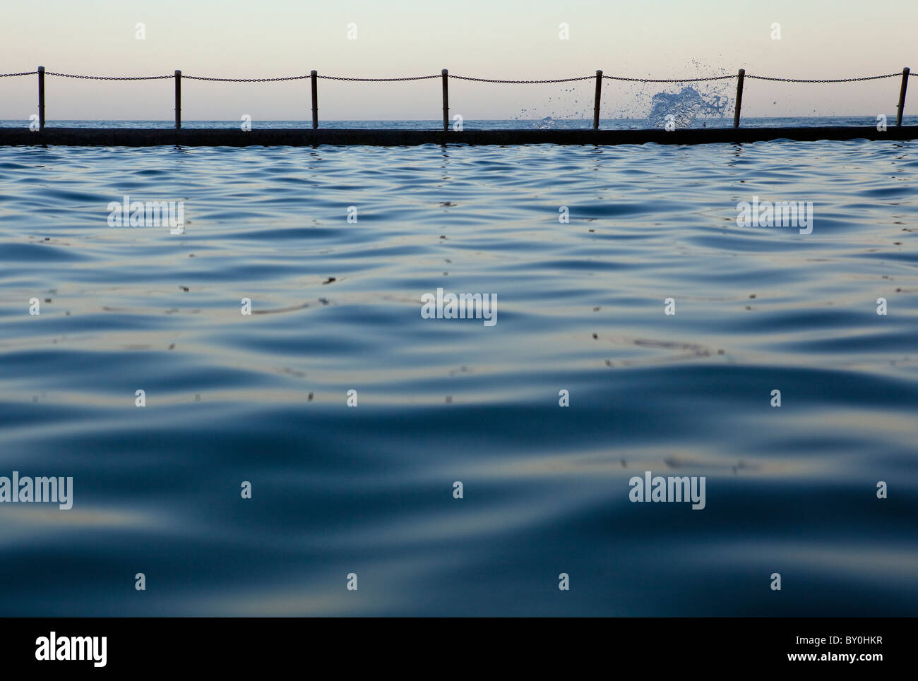 Avalon Pool at dusk, Avalon Beach, Sydney, Australia Stock Photo - Alamy