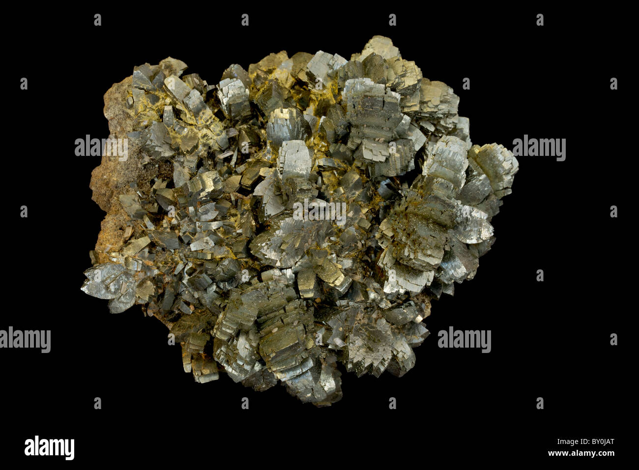 Marcasite Crystal Cluster - Joplin Missouri - USA - Tri-State district ...