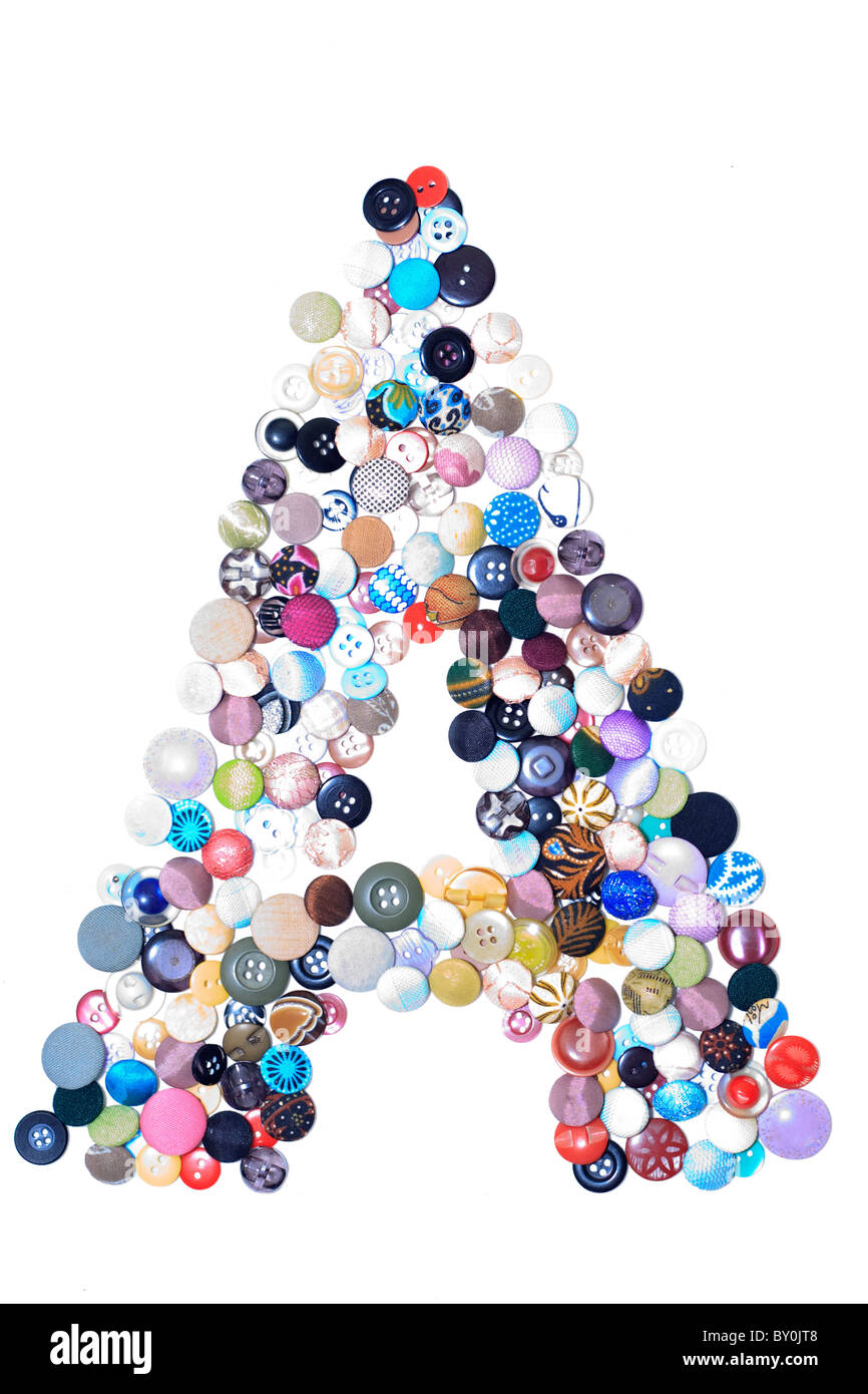 Letter a buttons hi-res stock photography and images - Alamy