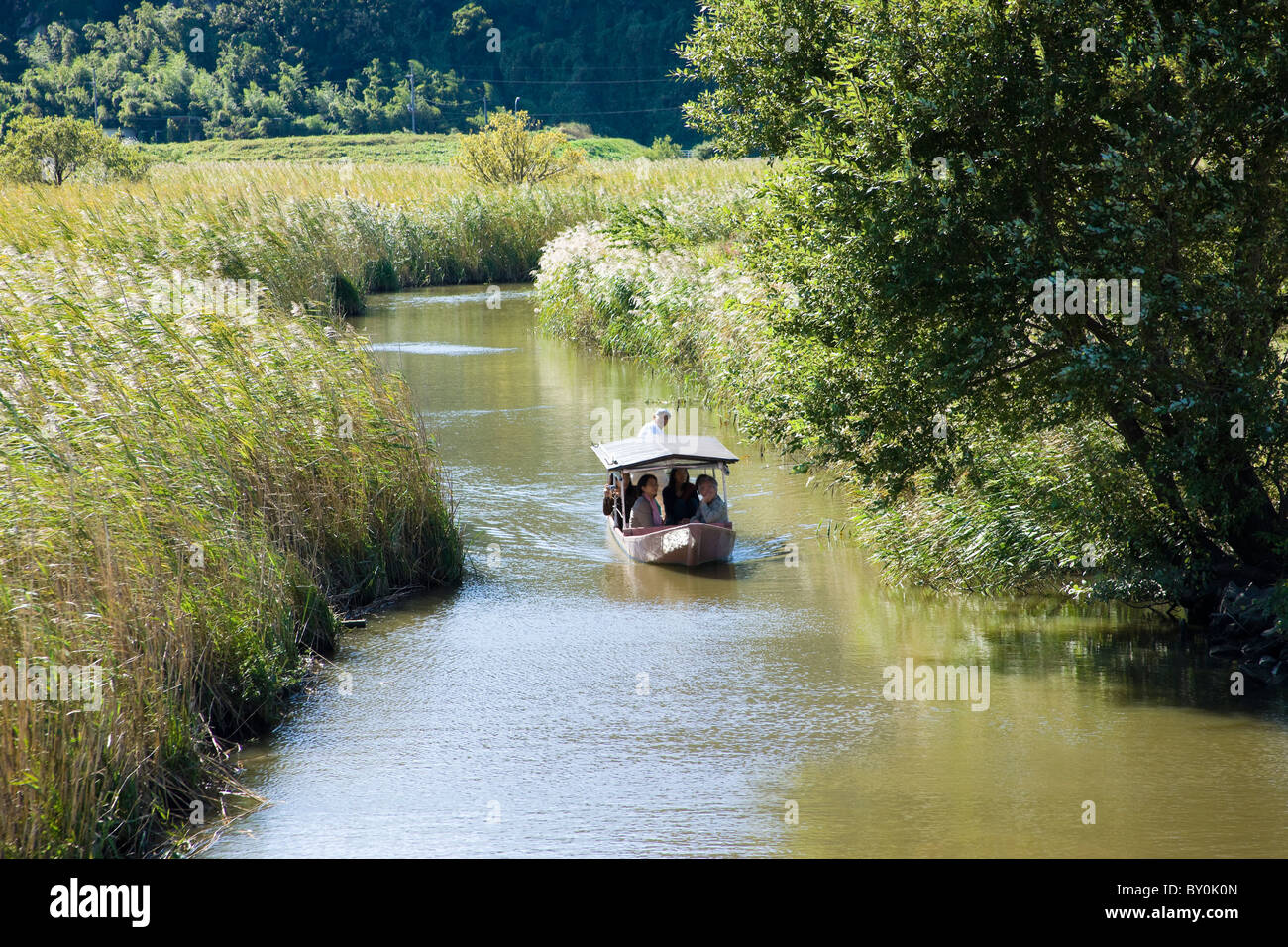 Omihachiman Boat Ride, Omihachiman, Shiga, Japan Stock Photo - Alamy