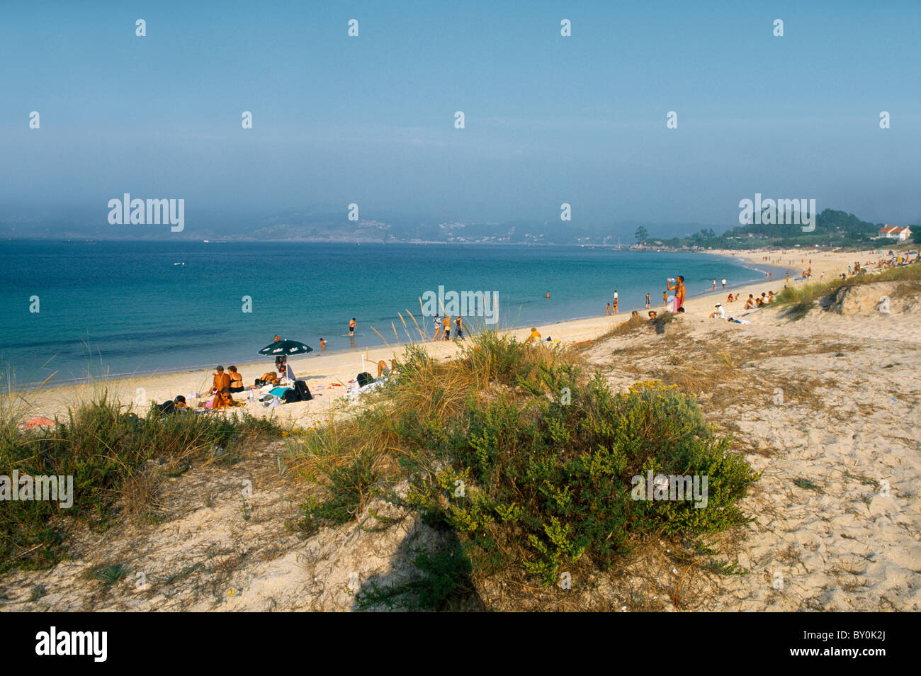 beach cape hio galicia Spain Stock Photo - Alamy