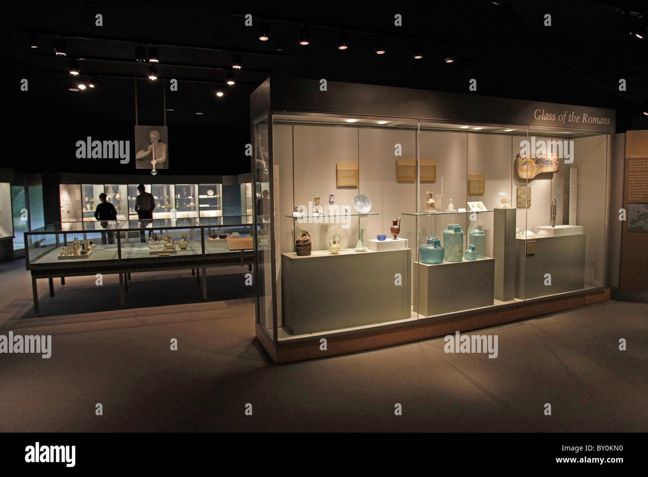 Empty Museum Display Case