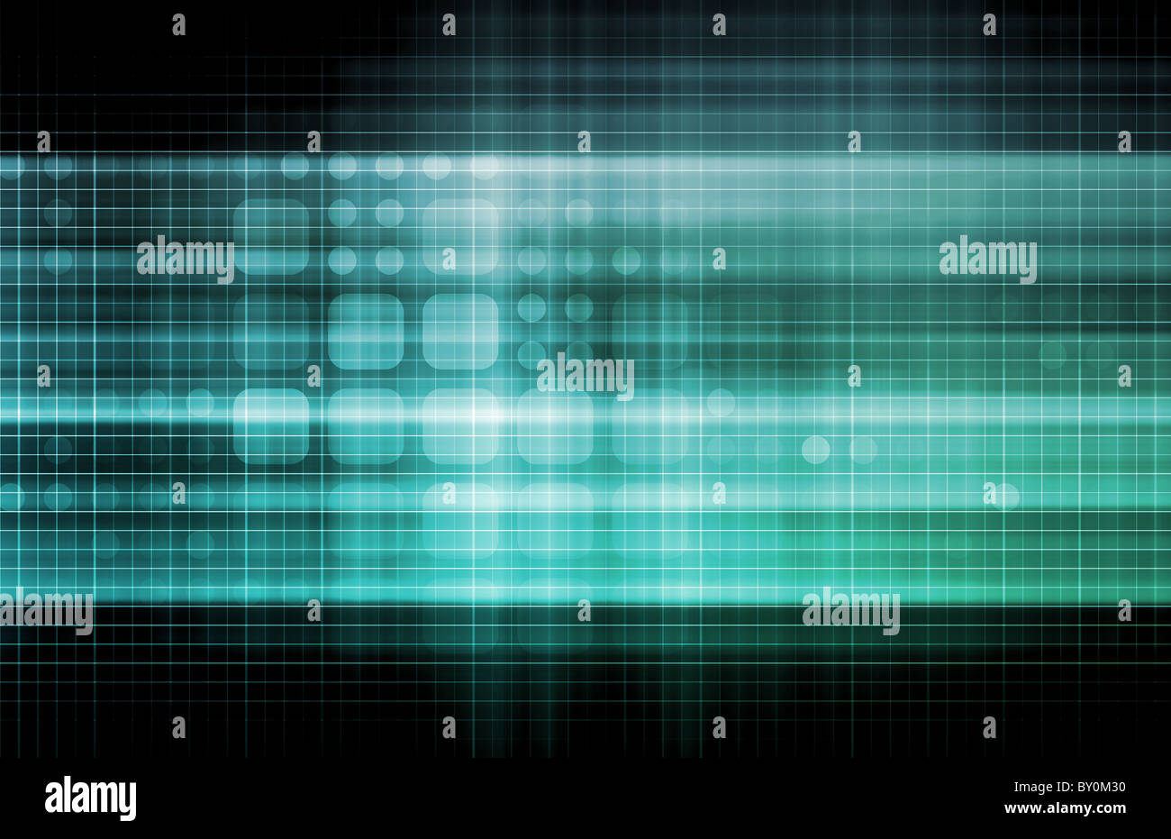 Technology Network with a Data Grid System Stock Photo - Alamy