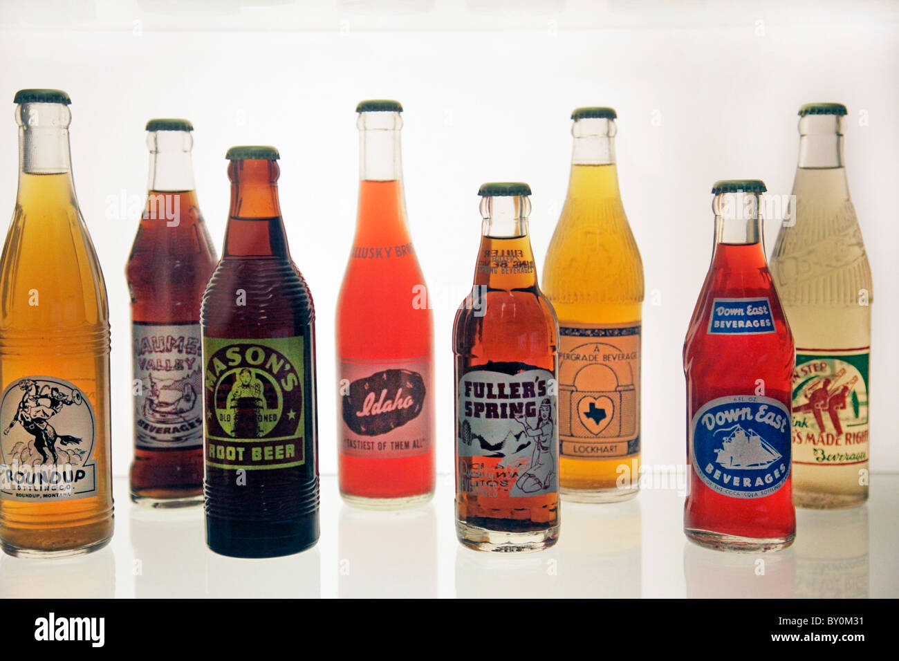 Unique soda bottles hi-res stock photography and images - Alamy