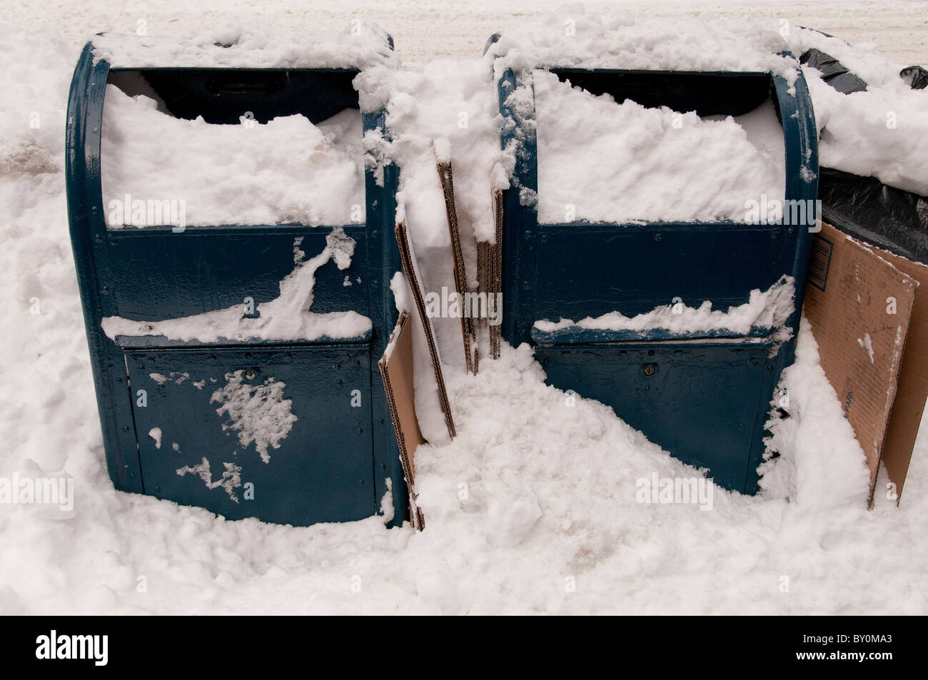 United states postal service boxes hi-res stock photography and images ...