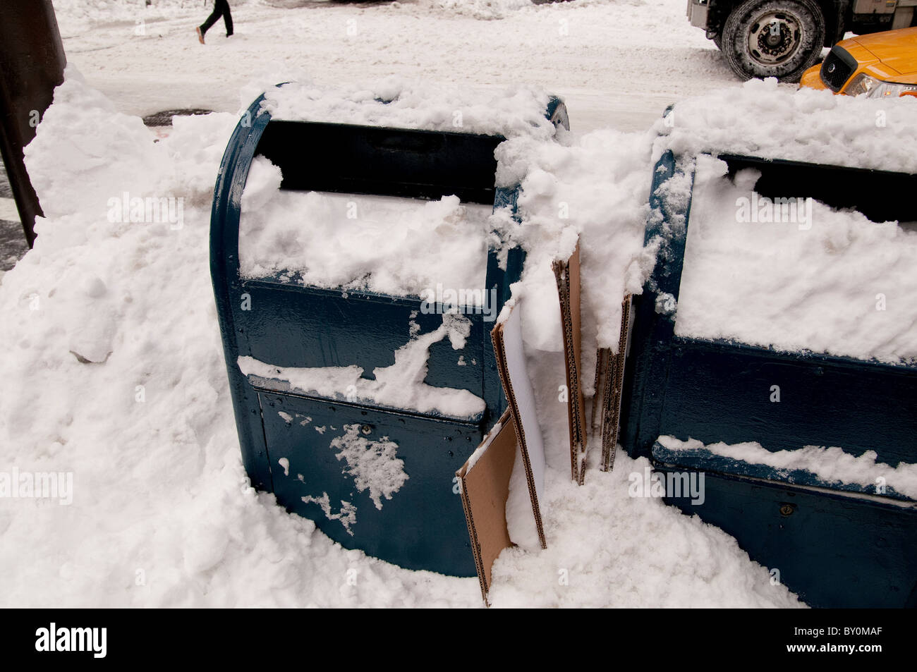 United states postal service boxes hi-res stock photography and images ...