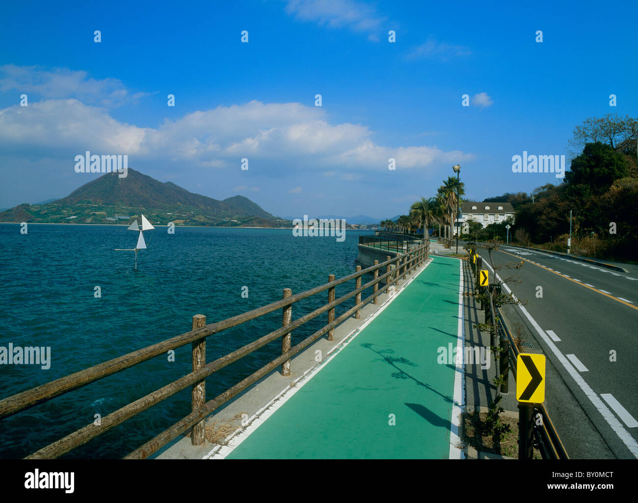 Shimanami Kaido Cycling Road, Onomichi, Hiroshima, Japan Stock Photo ...