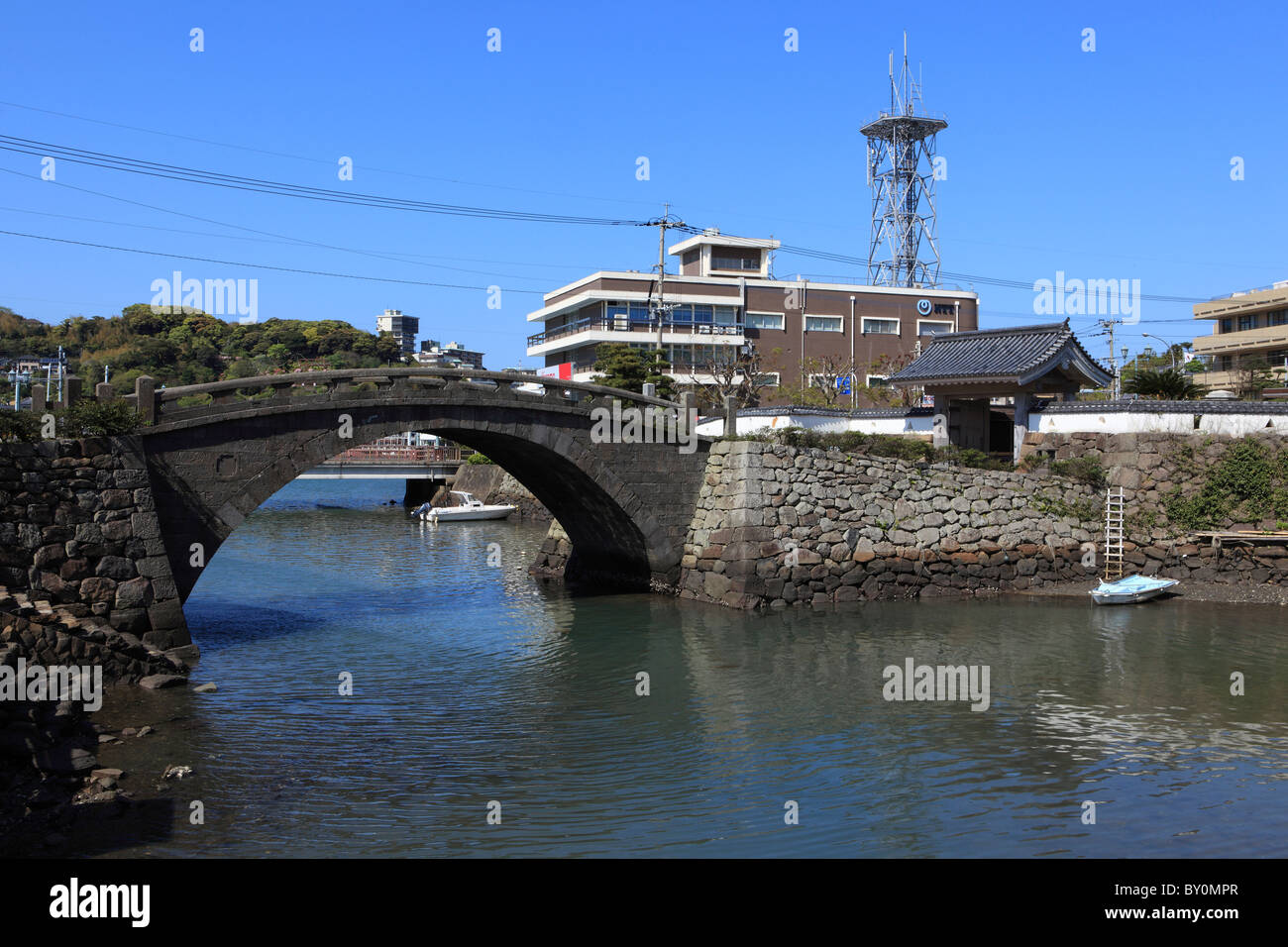 Saiwai Bridge, Hirado, Nagasaki, Japan Stock Photo - Alamy