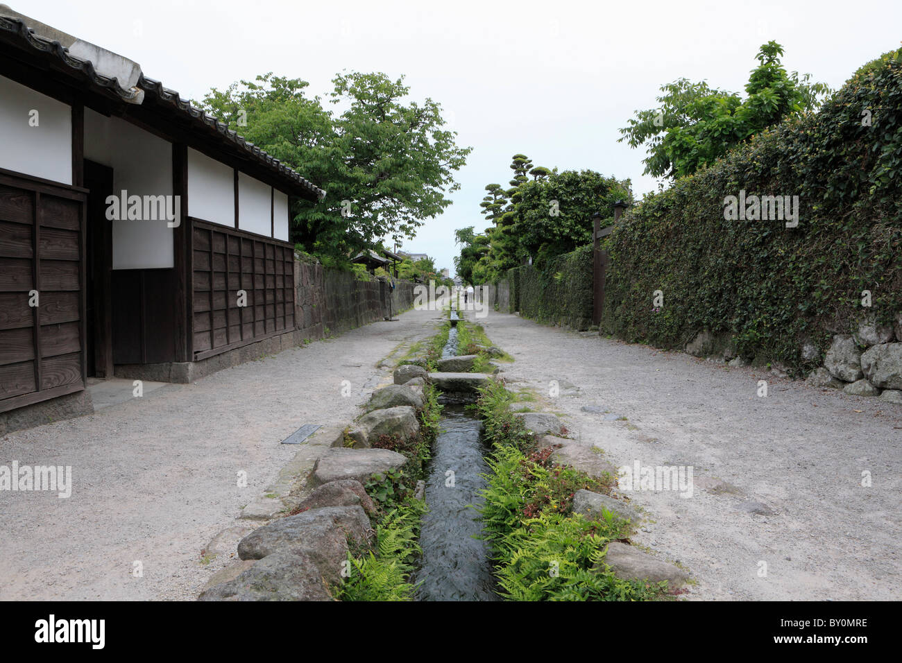 Shimabara-bukeyashiki, Shimabara, Nagasaki, Japan Stock Photo - Alamy