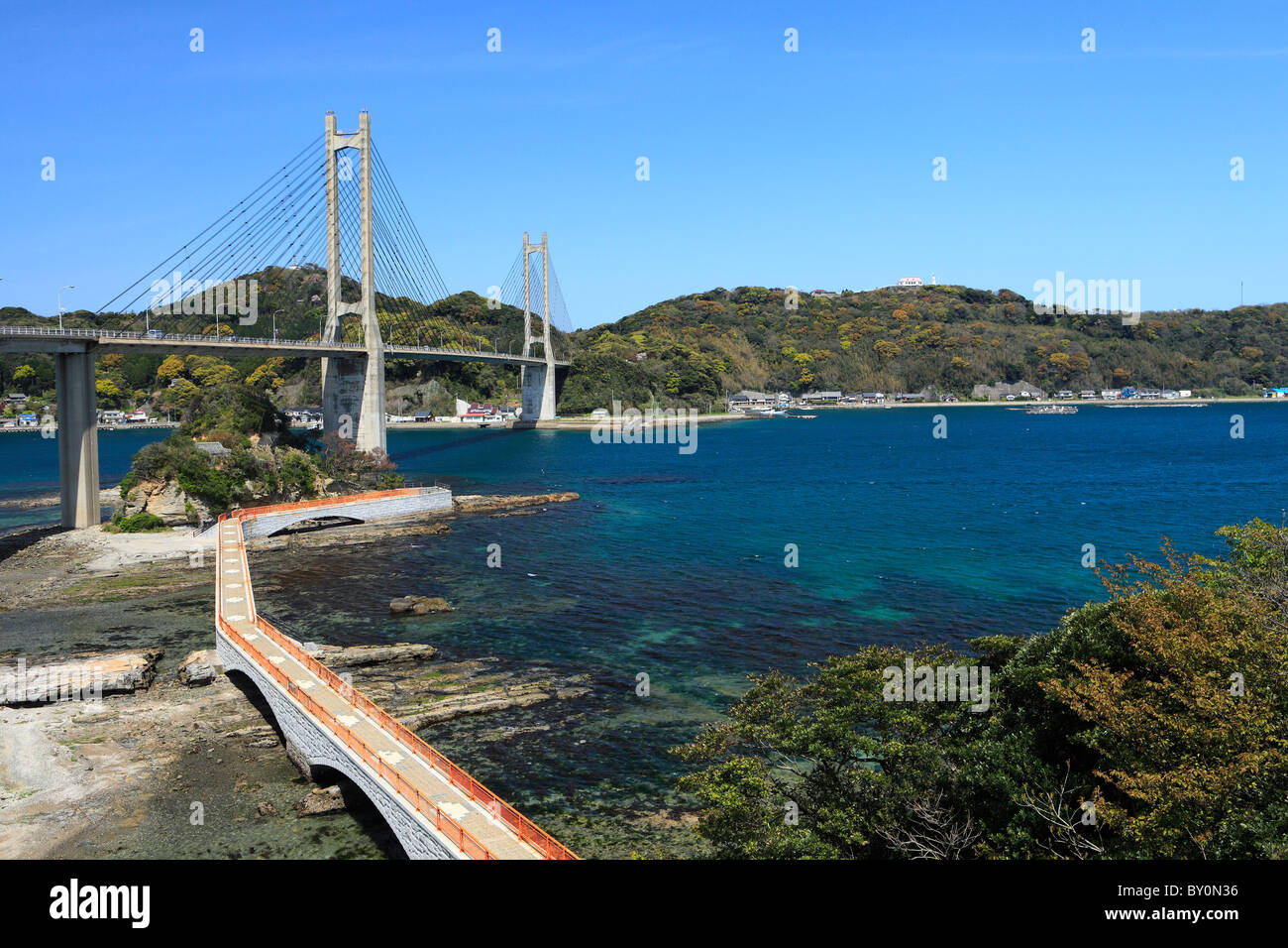 Yobuko Bridge, Karatsu, Saga, Japan Stock Photo - Alamy
