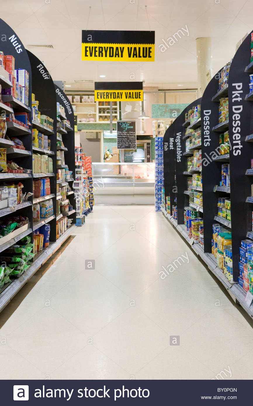 Supermarket Empty Aisle Stock Photos & Supermarket Empty Aisle Stock ...