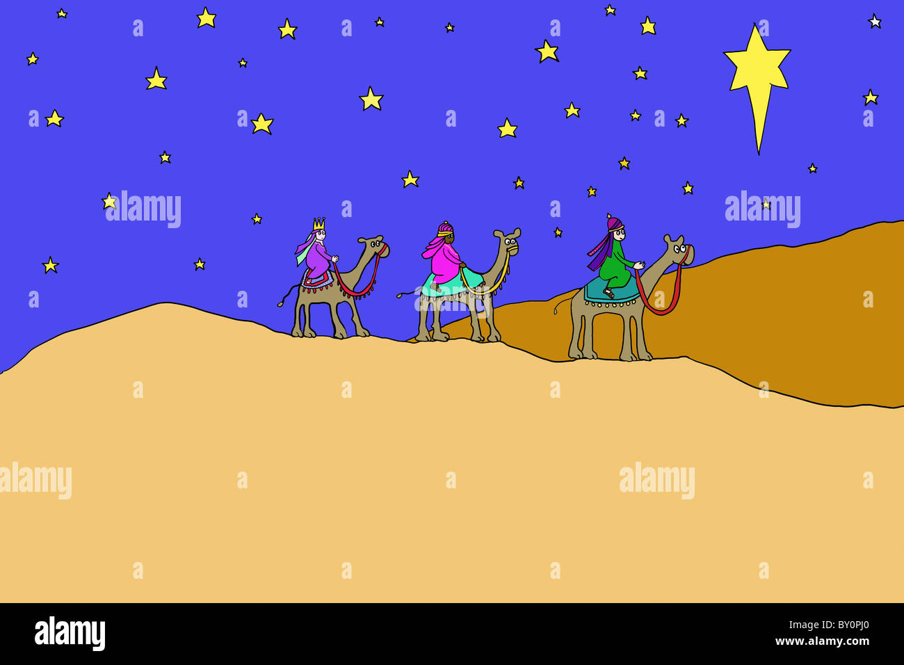 Three wise men hi-res stock photography and images - Alamy