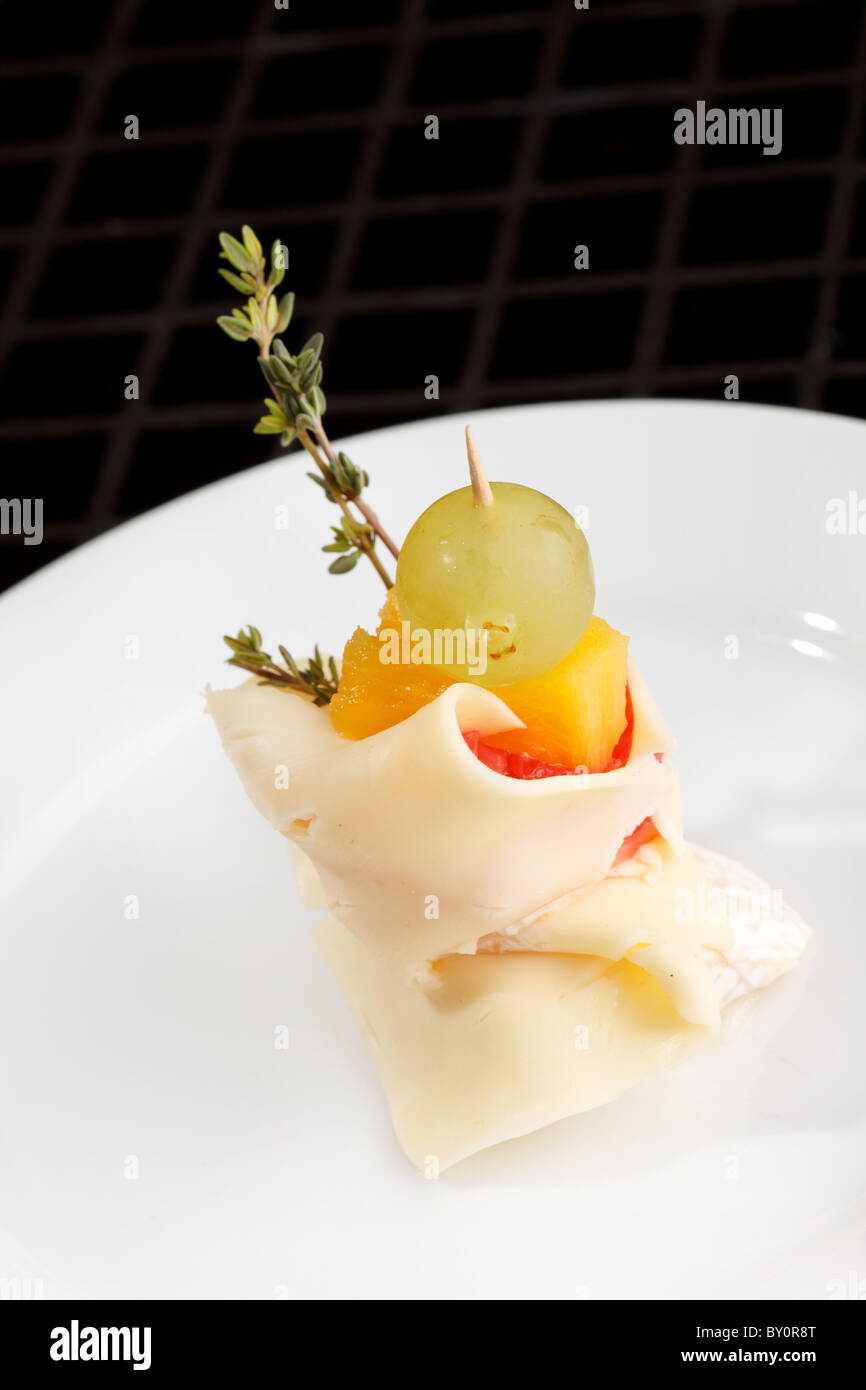 Canape presentation hi-res stock photography and images - Alamy