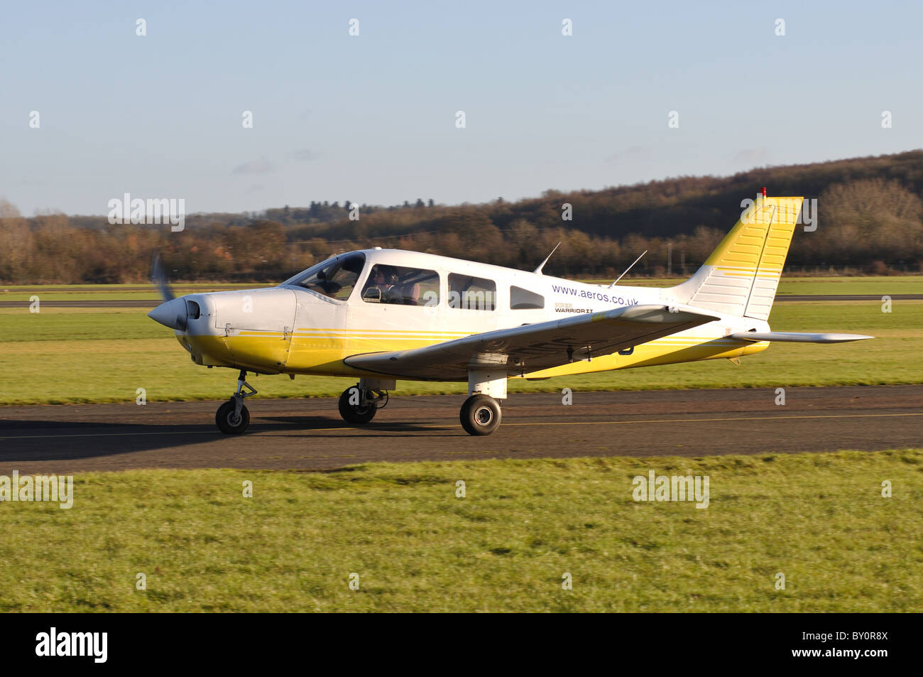 Piper pa26 warrior aircraft wellesbourne hi-res stock photography and ...