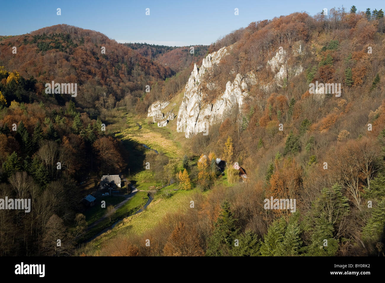 Pradnik Valley, Ojcow National Park, Poland Stock Photo - Alamy