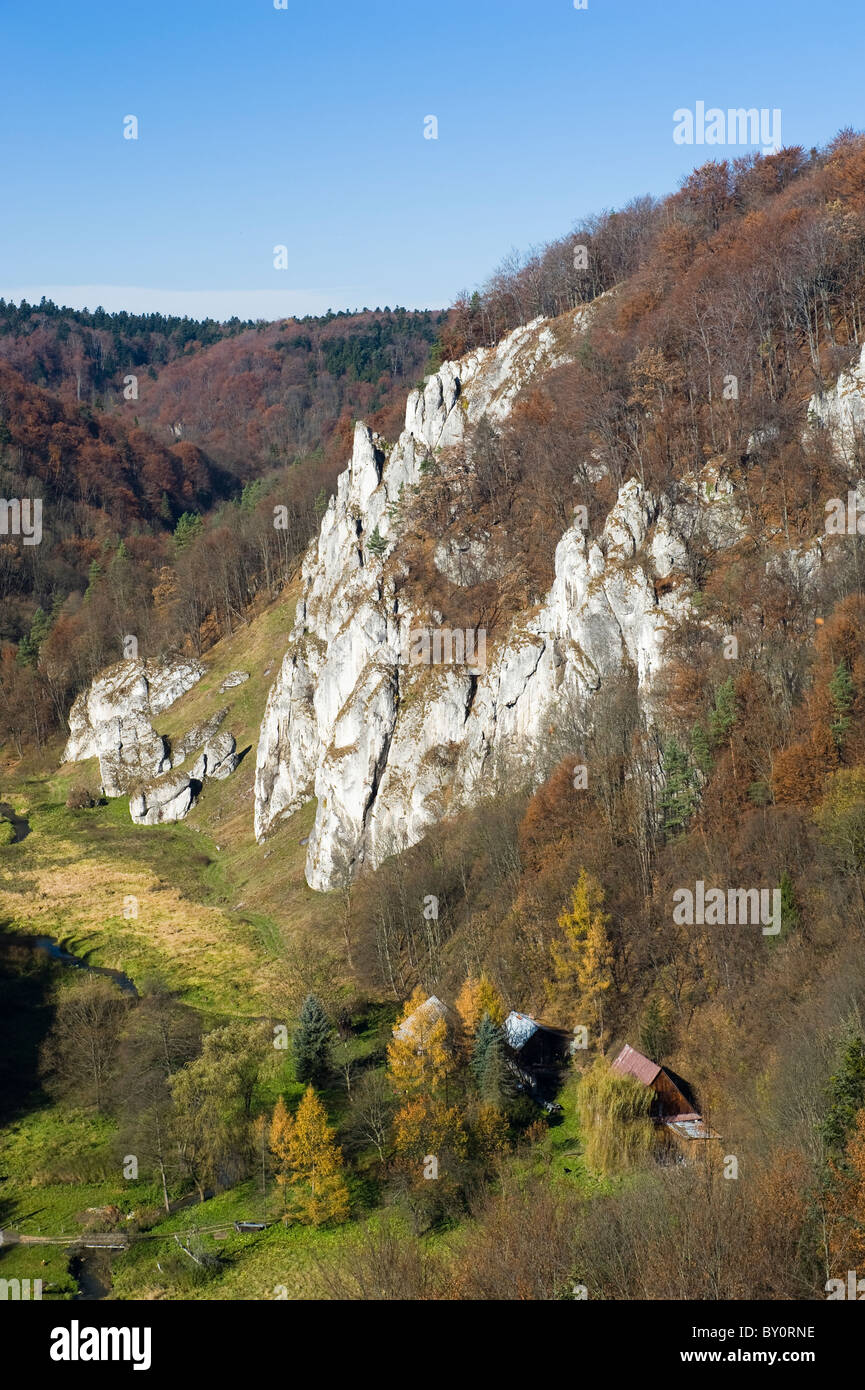 Pradnik Valley, Ojcow National Park, Poland Stock Photo - Alamy