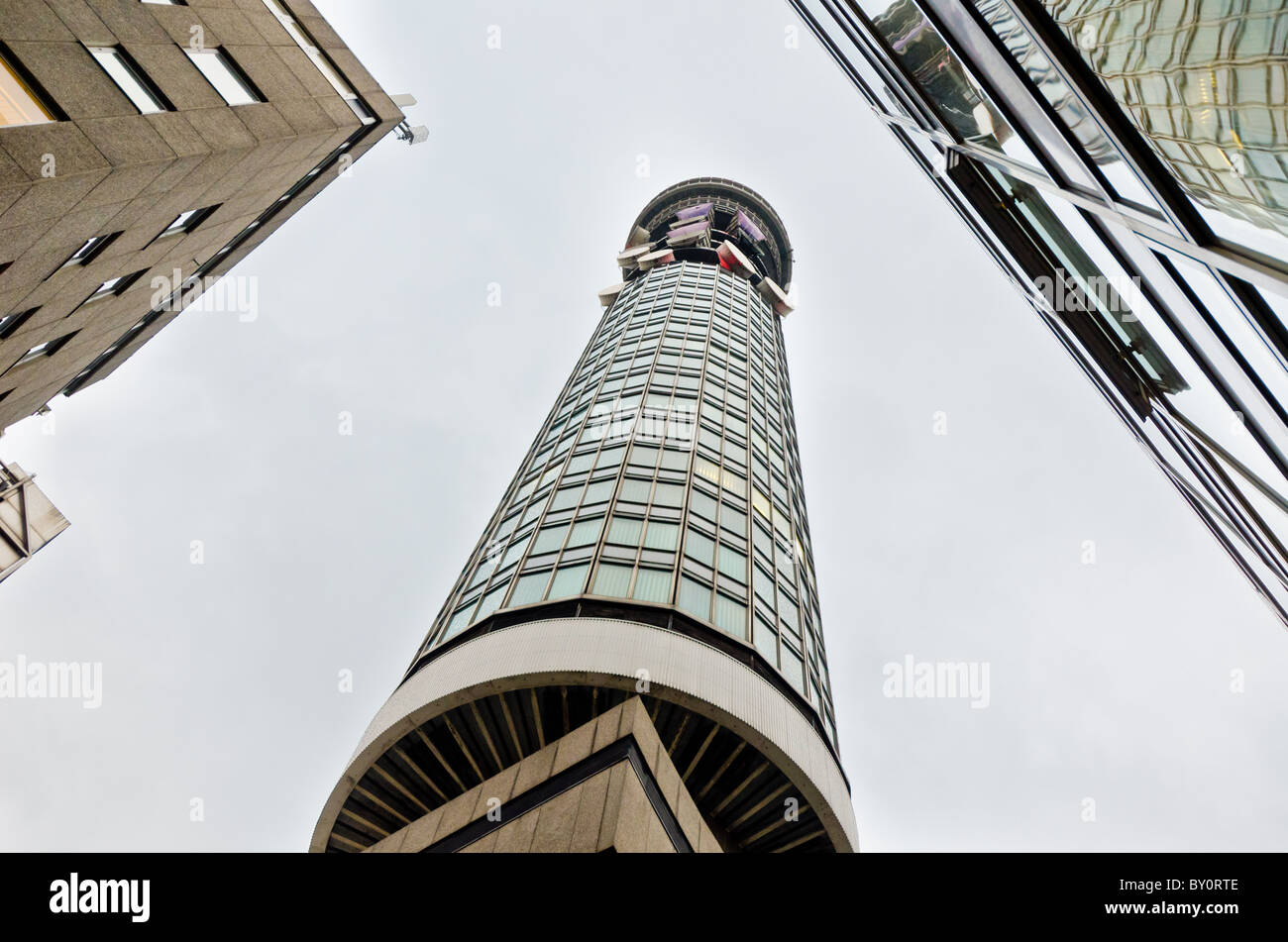 Post Office Tower, Cleveland Street, Fitzrovia, London Stock Photo - Alamy