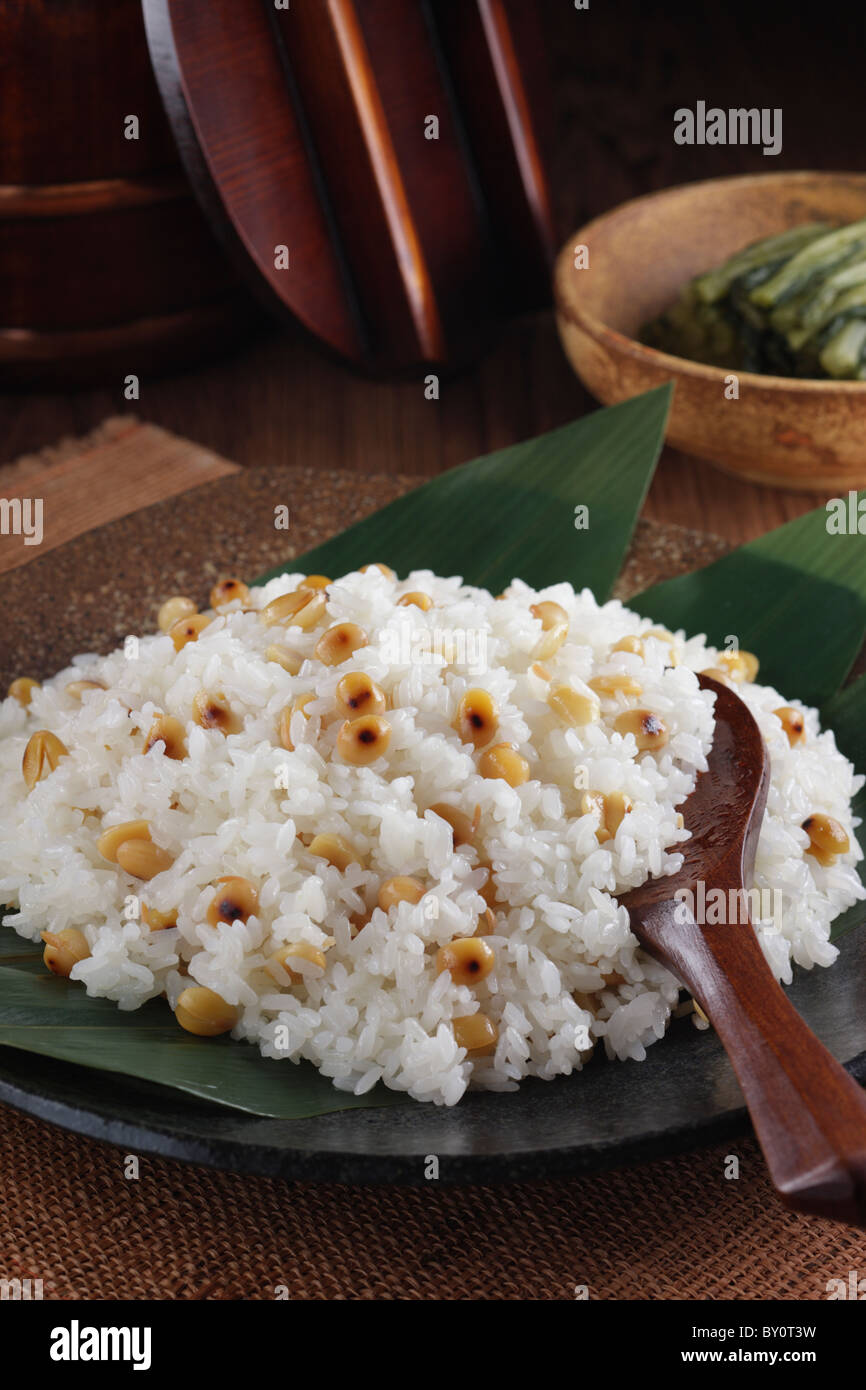 Japanese rice scoop hi-res stock photography and images - Alamy