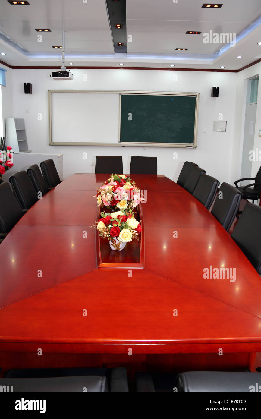 empty business conference room in china Stock Photo - Alamy