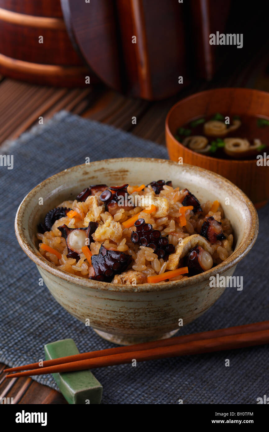 Tako meshi hi-res stock photography and images - Alamy