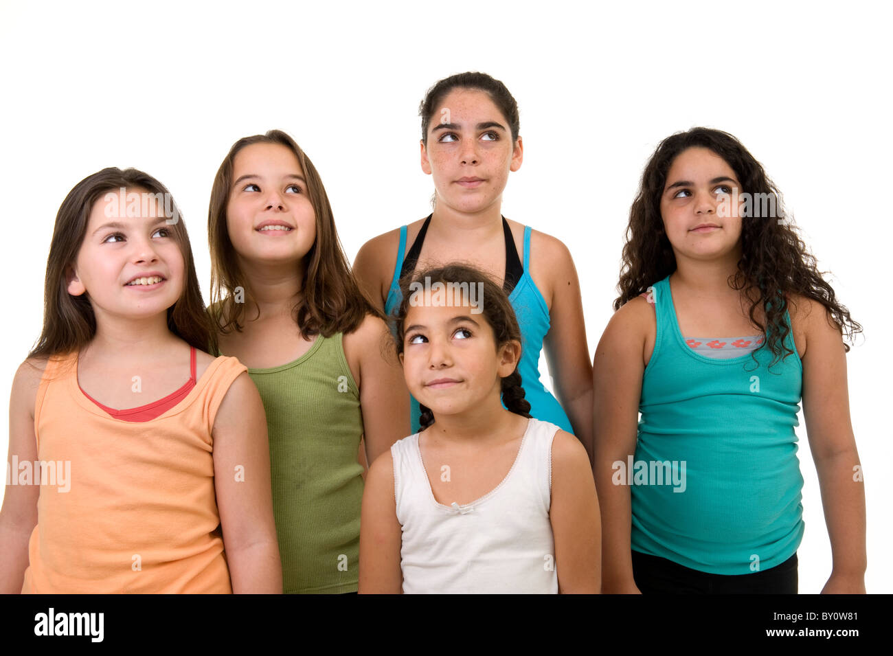 Child isolated group hi-res stock photography and images - Alamy