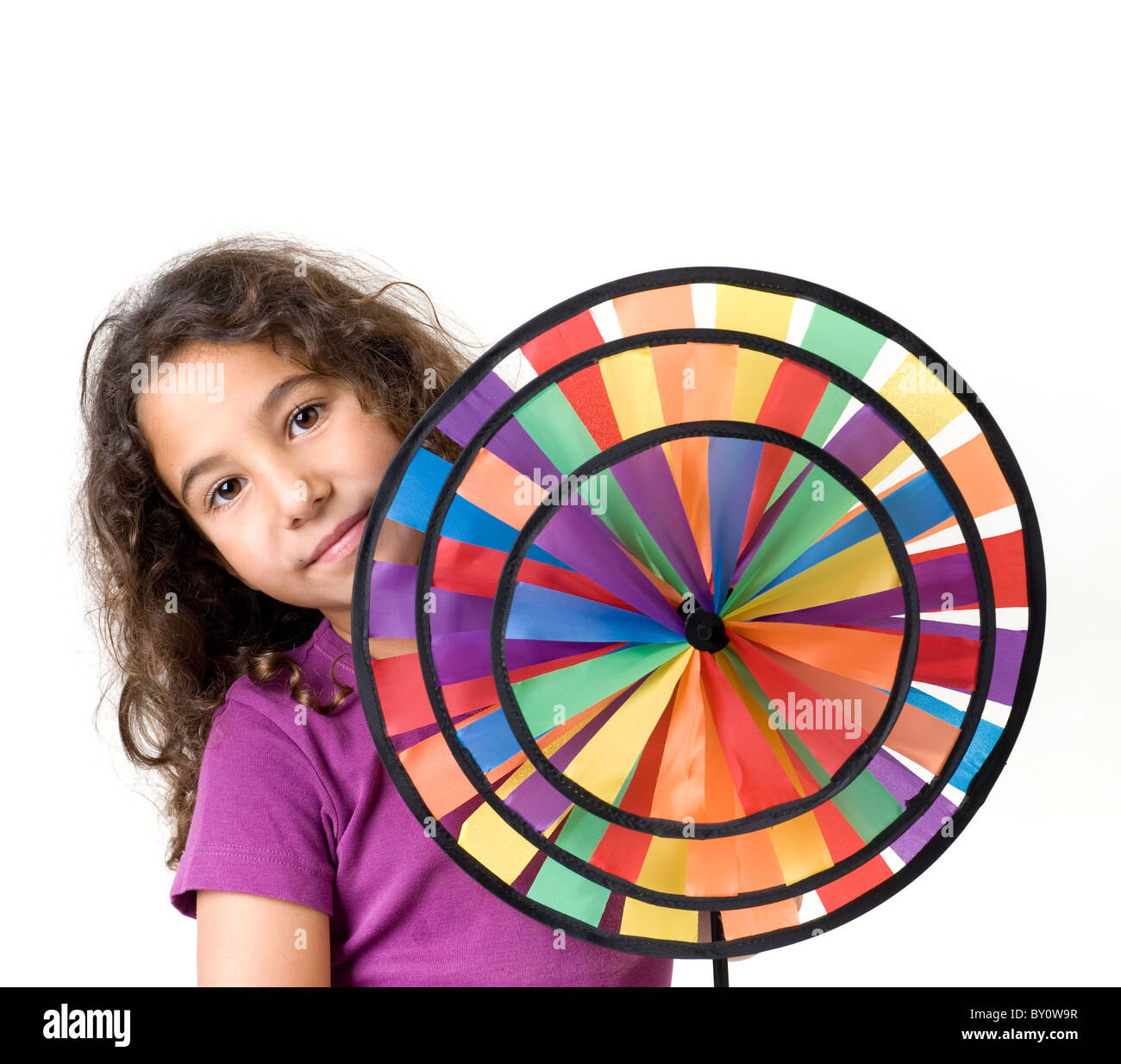 Girl With A Pinwheel High Resolution Stock Photography and Images - Alamy